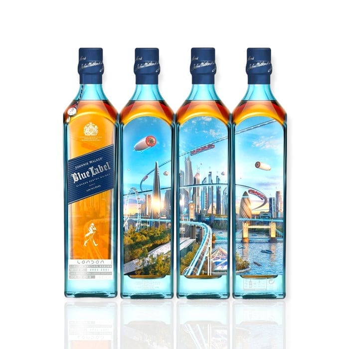 JOHNNIE WALKER BLUE LABEL CITIES OF THE FUTURE LONDON 2220 – The ...