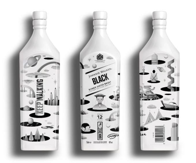 Johnnie Walker Black Label Air Ink Bangkok – The Spirits Gallery