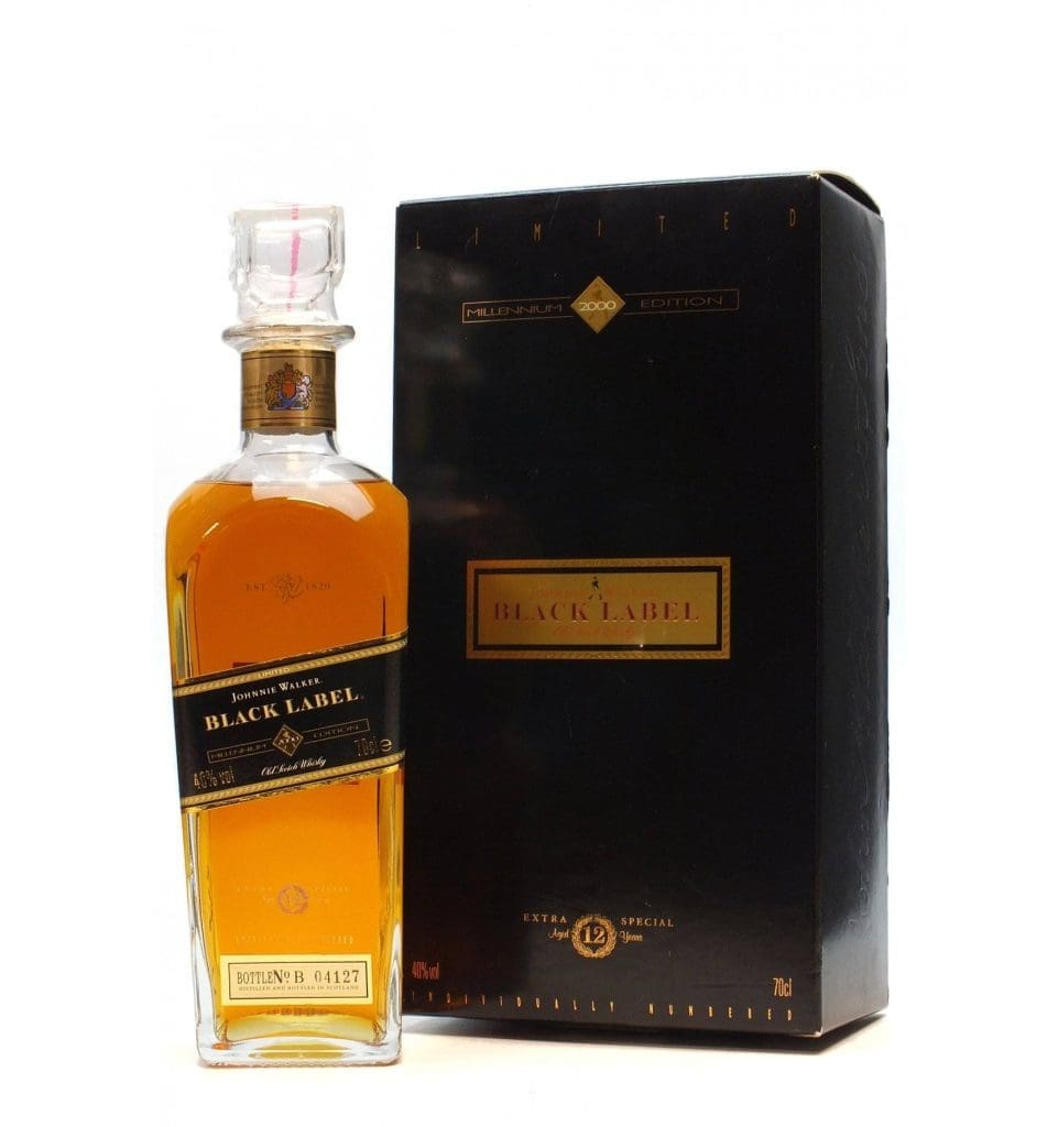 Johnnie Walker - 12 Year Old Black Label (Millennium Edition) - The ...